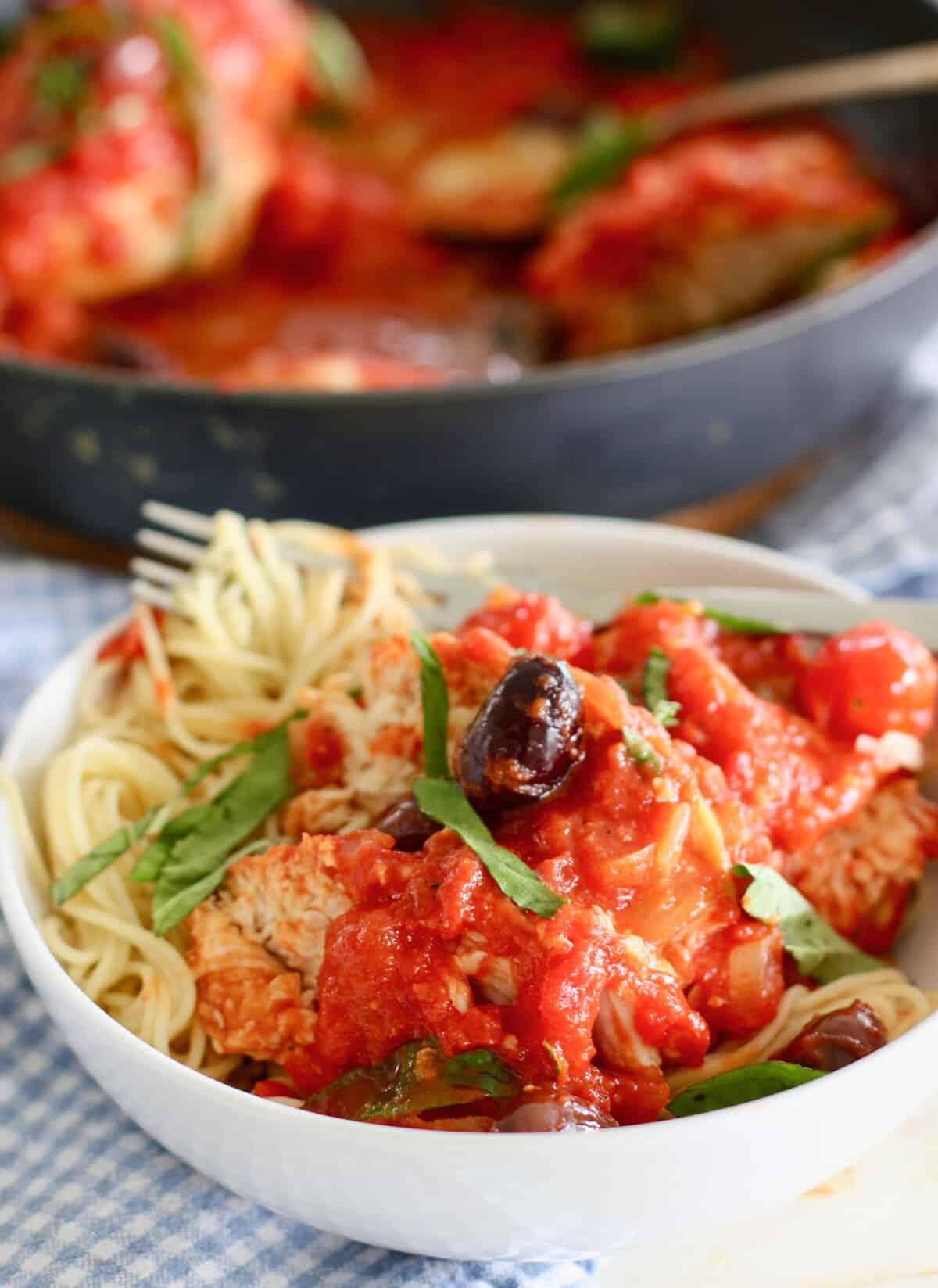 30 Minute Chicken Puttanesca