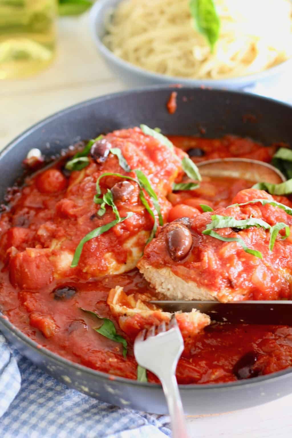 30 Minute Chicken Puttanesca