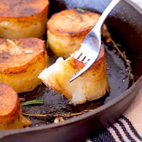 Fondant Potatoes - Laughing Spatula
