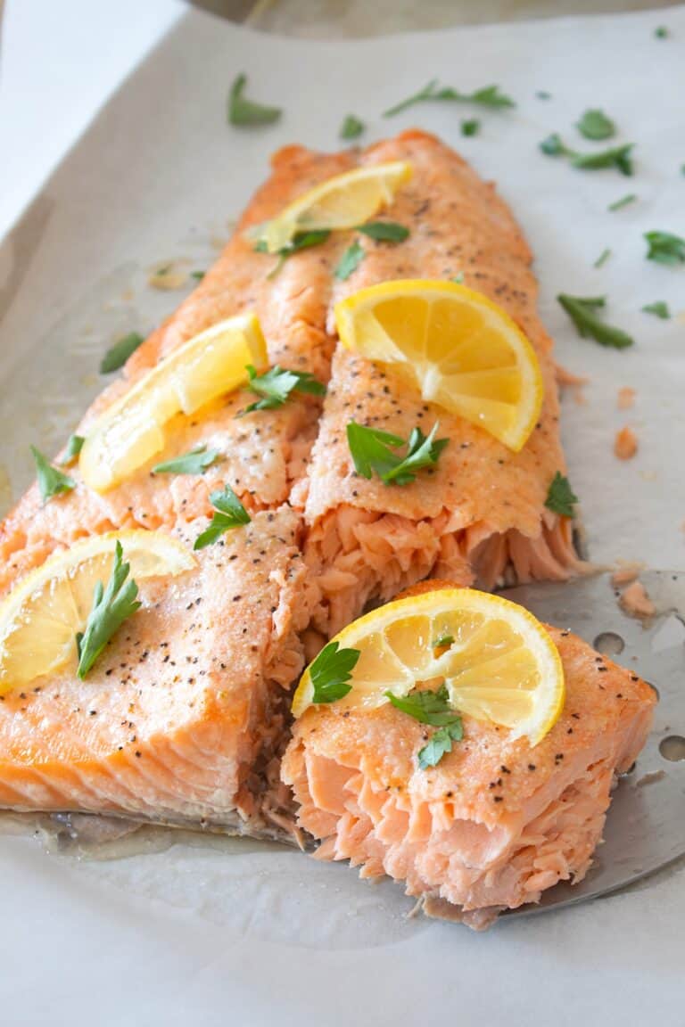 Perfect Oven Baked Salmon - Laughing Spatula