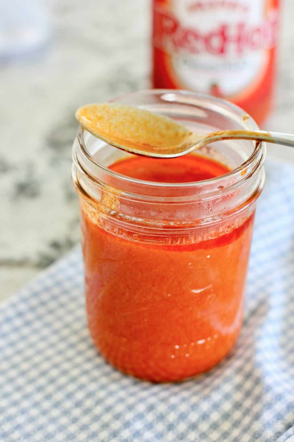 Easy Homemade Buffalo Sauce - Laughing Spatula