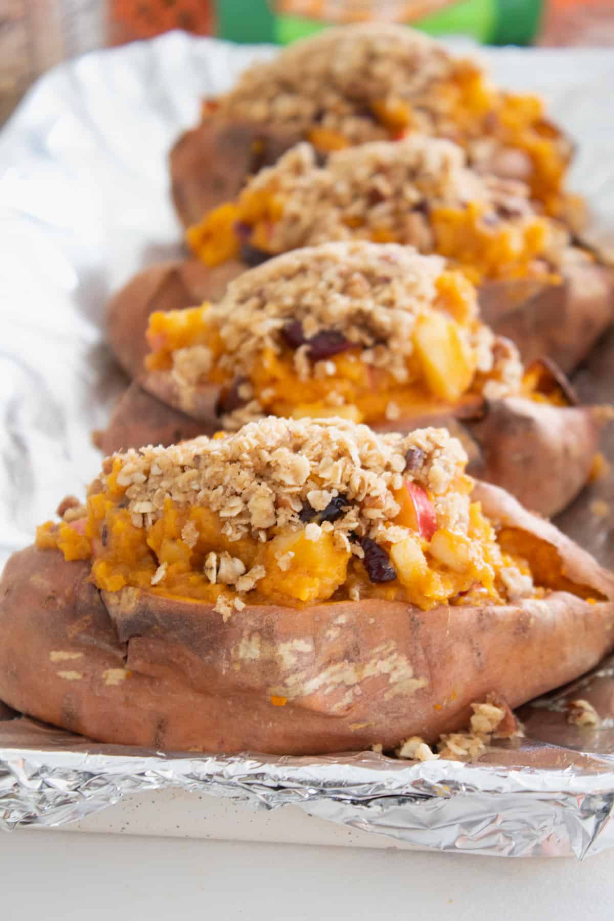 Stuffed Sweet Potatoes - Laughing Spatula