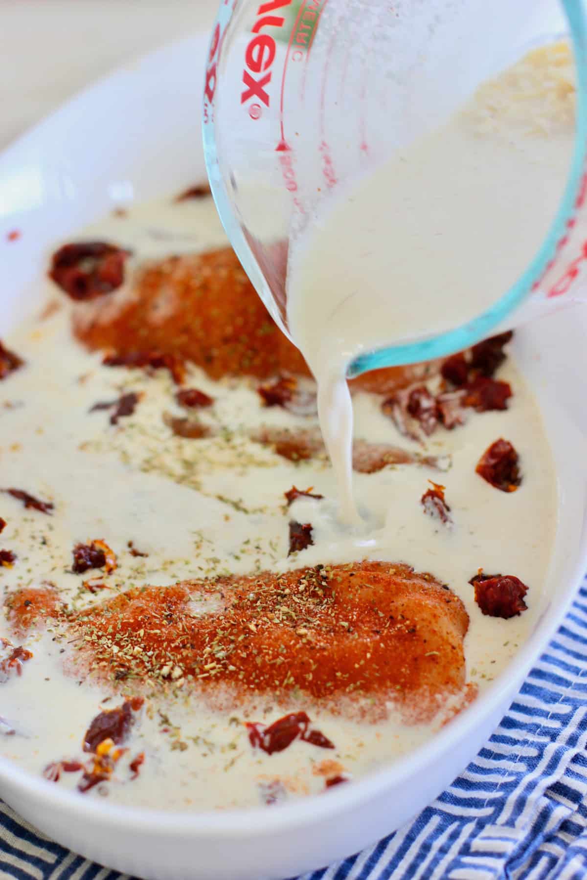 Creamy Chicken Bake - Laughing Spatula