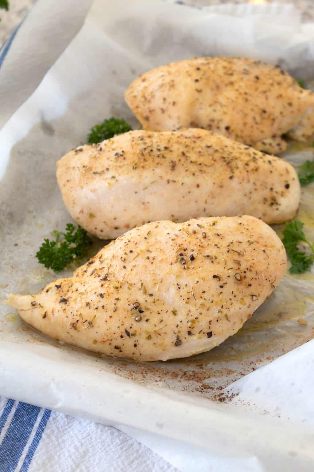 Sheet Pan Chicken Breasts - Laughing Spatula