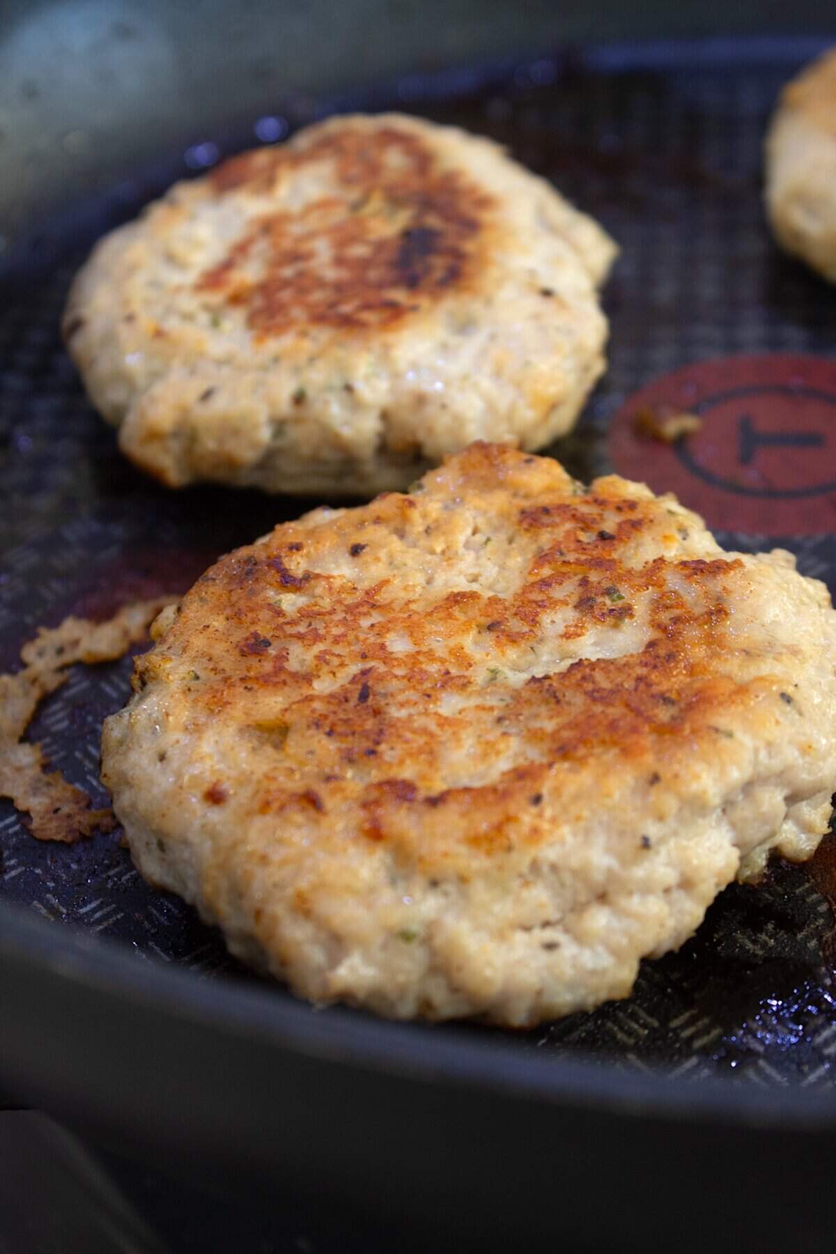 Ground Chicken Burgers - Laughing Spatula
